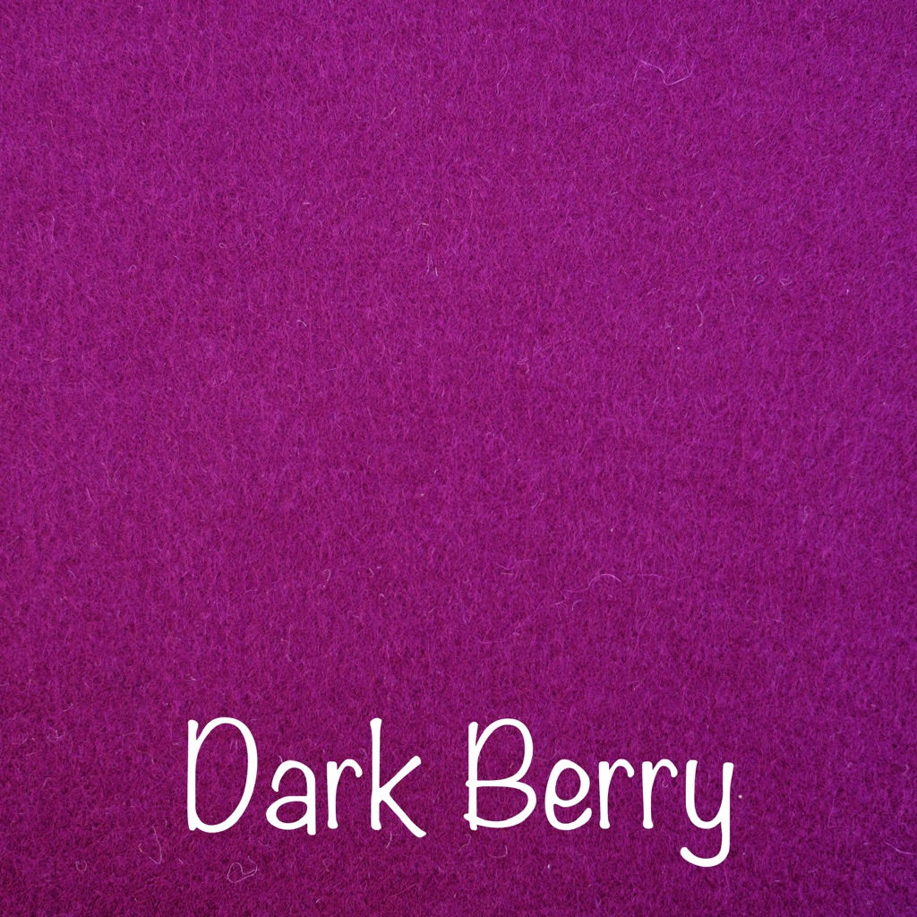 Dark Berry - 100% Wool Felt Sheet – Canadian Felt Shop